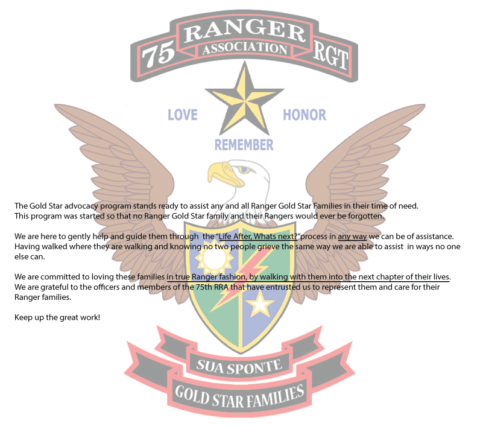 Contacts - 75th Ranger Regiment Association